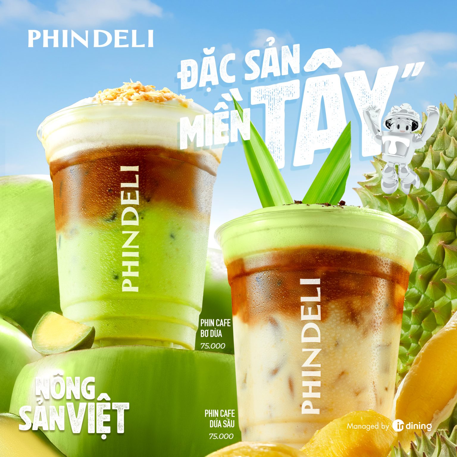 ĐẶC SẢN MIỀN "TÂY" CẬP BẾN PHINDELI - Phindeli Café