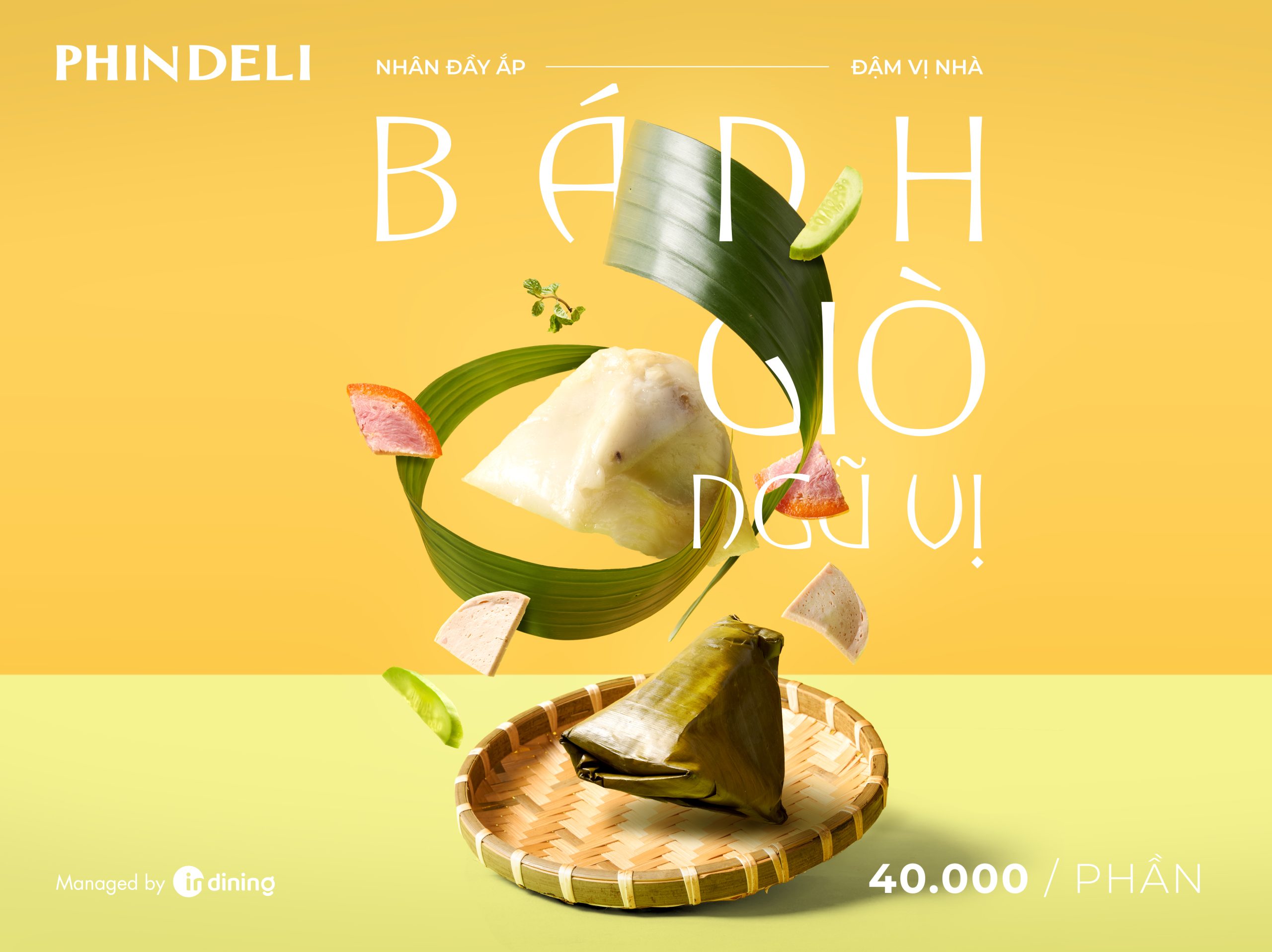 BÁNH GIÒ NGŨ VỊ PHINDELI - NHÂN ĐẦY ẮP, ĐẬM VỊ NHÀ - Phindeli Café